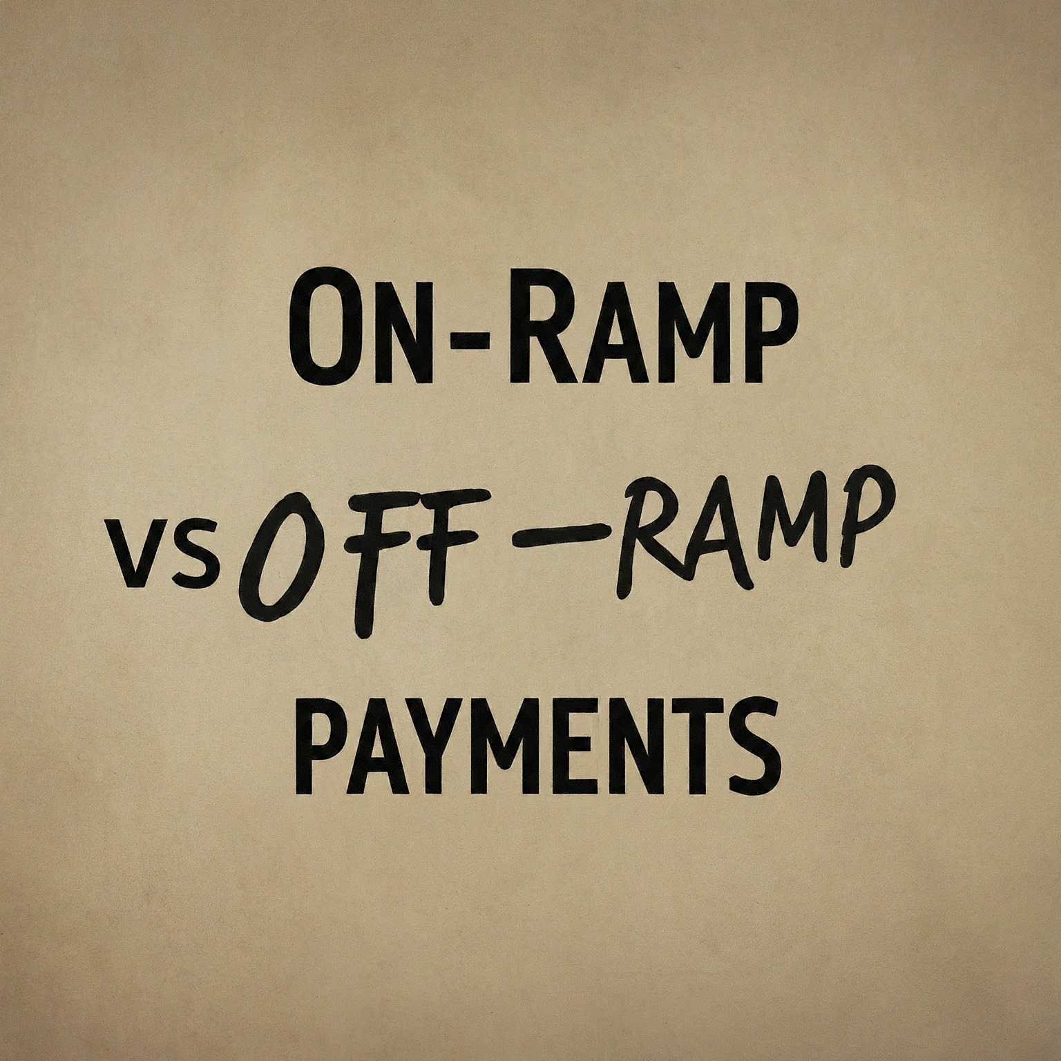 On-Ramps and Off-Ramps: From Traditional Finance to Cryptocurrency